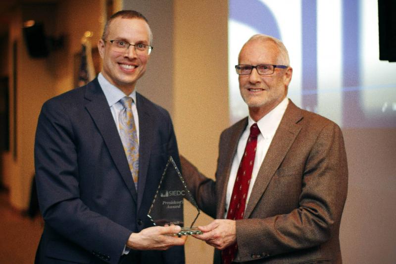 Trustee Andrew Kalnow receives SIEDC President's Award | inside ...
